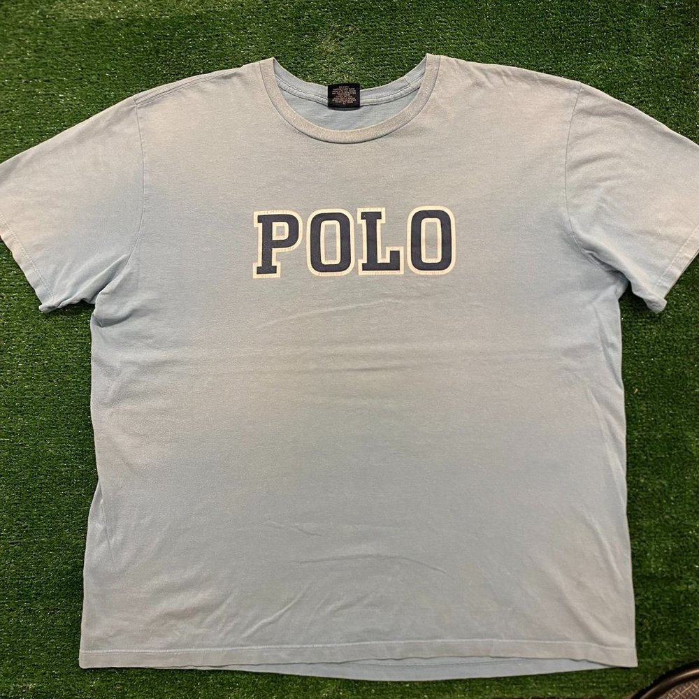 Polo Ralph Lauren Spell Out Classic Vintage 2000s T-S… - Gem